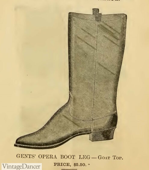 Men's Victorian Boots and Shoes History