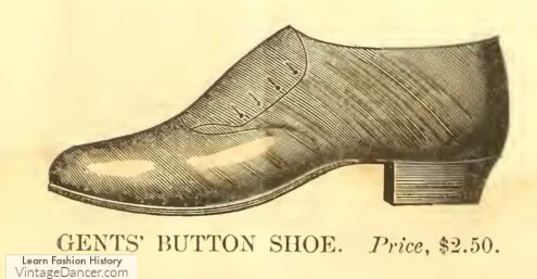 Men's Victorian Boots and Shoes History