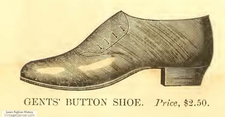 Men's Victorian Boots and Shoes History