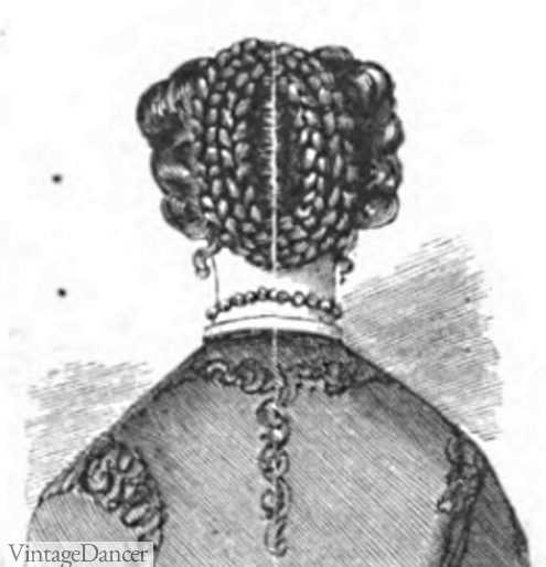Victorian Hairstyles 1840s, 1850s ,1860s ,1870s ,1880s ,1890s