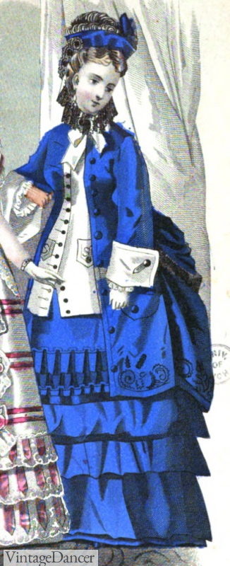 1870s Dresses, 1870s Costumes for Sale