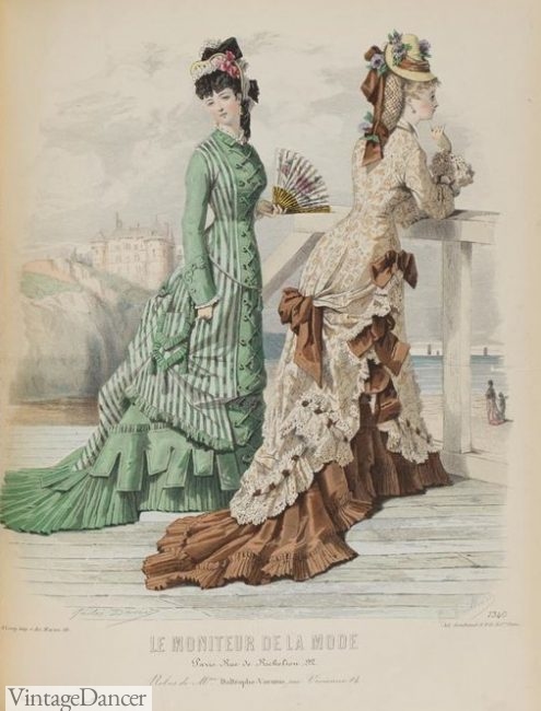 1870s Dresses, 1870s Costumes for Sale