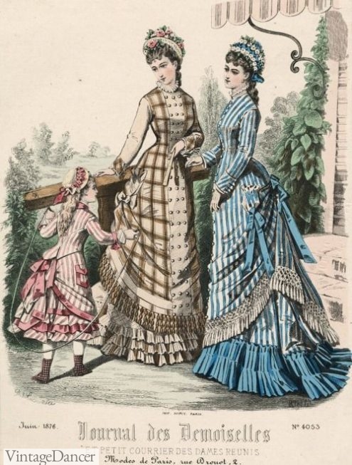 1870s Dresses, 1870s Costumes for Sale