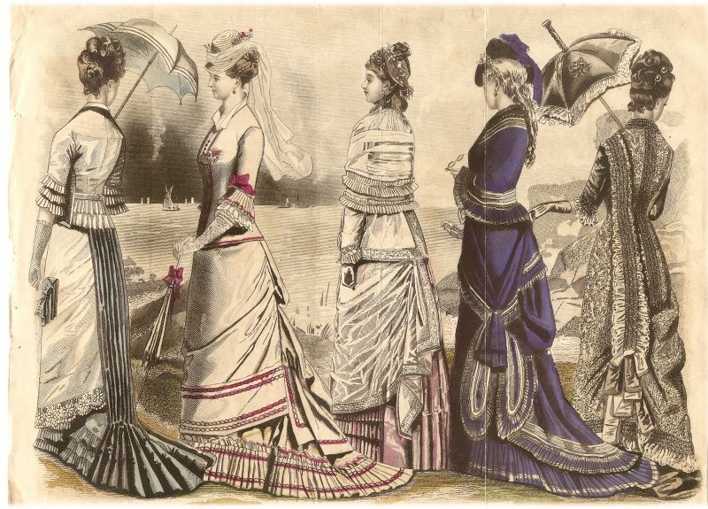 Victorian Bustle Dress Costume Guide 1870s 1880s