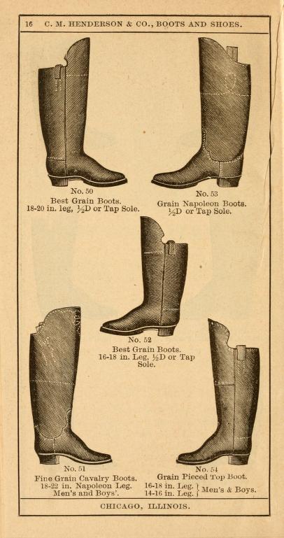 Men's Victorian Boots and Shoes History
