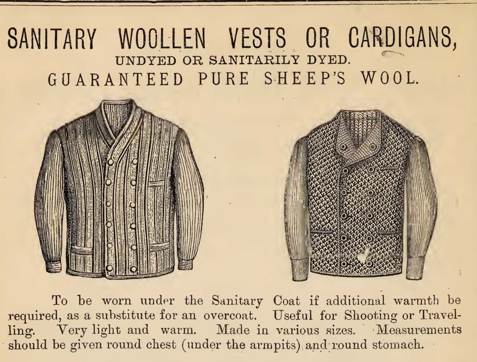 Mens Victorian Sweaters & Knitwear | Edwardian Cardigans & Jumpers