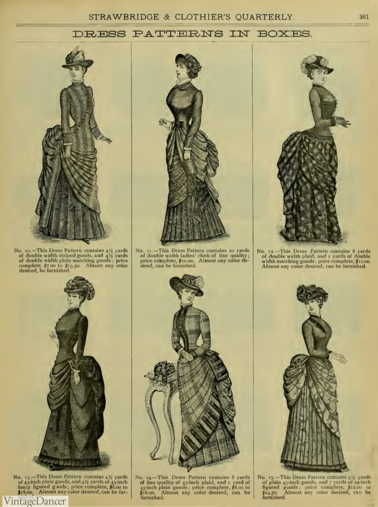 1880s Fashion History - Dresses, Clothing, Costumes