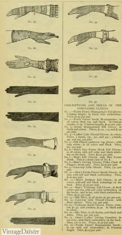 Victorian Gloves & Accessories