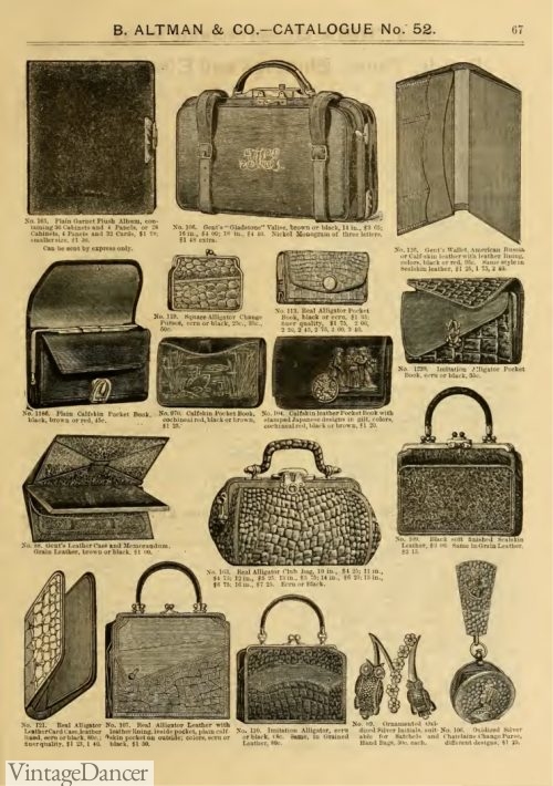 Victorian Purses, Bags and Handbags History