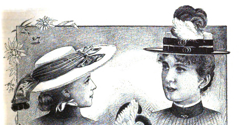 Victorian Hat History | Bonnets, Hats, Caps 1830-1890s