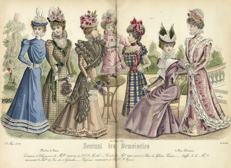 1890s Fashion, Clothing, Costumes History