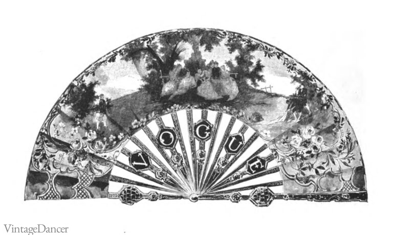Victorian Hand Fans - Ladies' Fans History