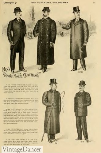 Victorian Men's Fashion History and Clothing Guide