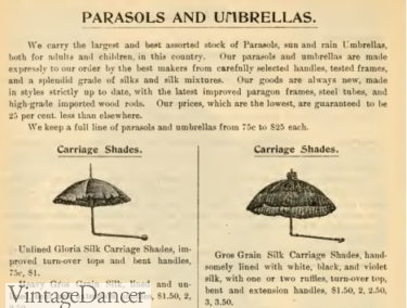 Make a Victorian Carriage Parasol | Victorian Parasol History