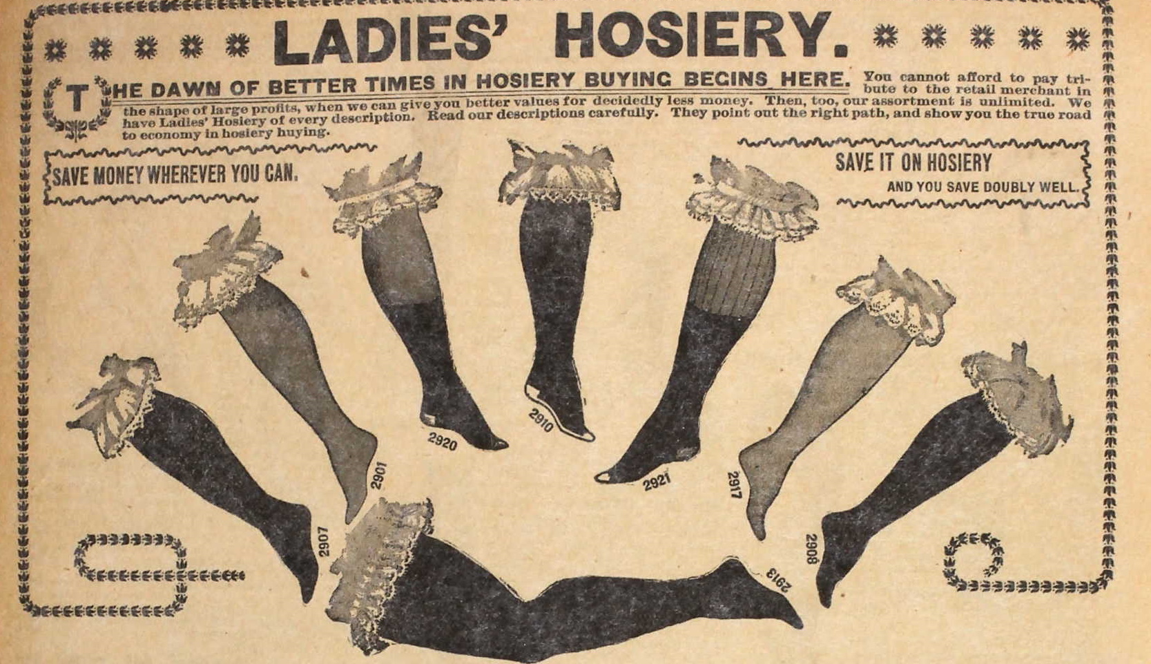 Victorian Stockings, Socks, Hosiery, Tights & History