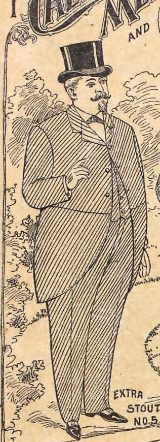 Vintage Big and Tall Men's Clothing History