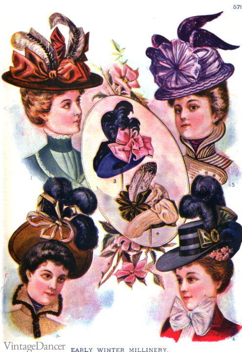 Victorian Hat History | Bonnets, Hats, Caps 1830-1890s