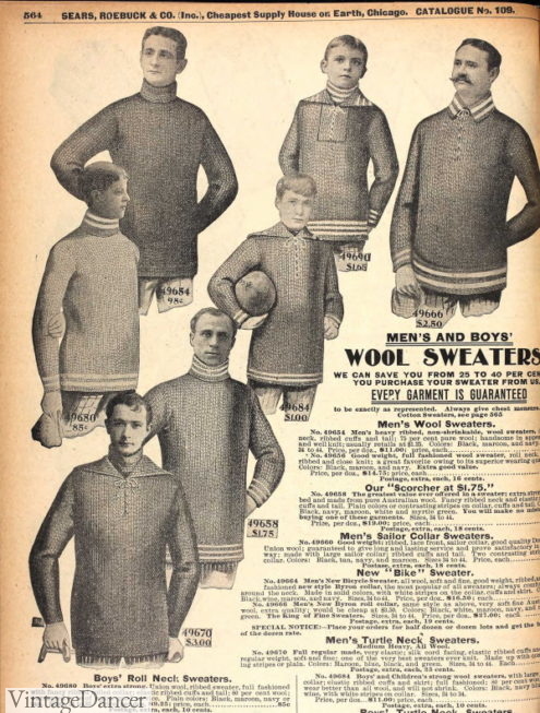 Mens Victorian Sweaters & Knitwear | Edwardian Cardigans & Jumpers
