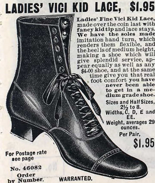 Edwardian Shoes Styles, 1900s Shoes & Boots for Women