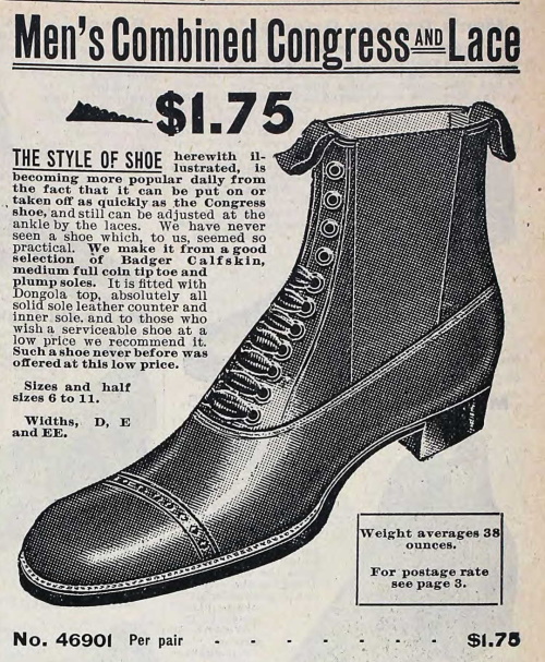 1900s-1910s Men's Shoe and Boot History | Edwardian Era