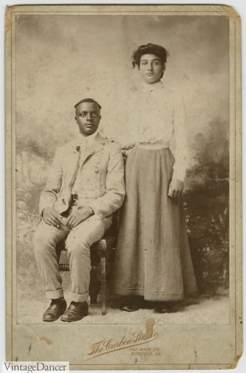 1900s -1910s Black Fashion, Edwardian African American Clothing Photos
