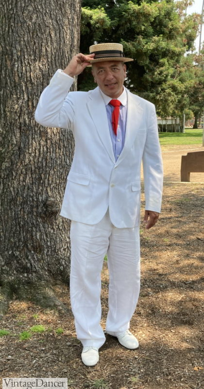 Mens Vintage Boating Outfits, Sailing Clothes