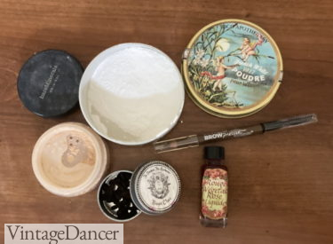 1900-1910 Edwardian Makeup and Beauty Products