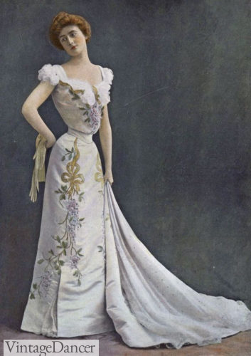 Edwardian Evening Dress History | Ballgowns, Dinner Dress
