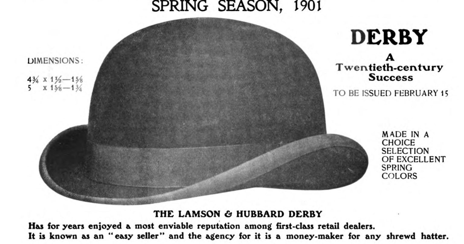 1900s Men's Hat Styles, Edwardian Era