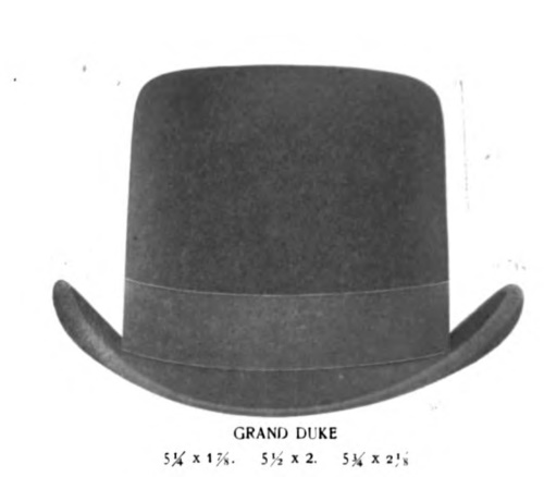 1900s Men's Hat Styles, Edwardian Era