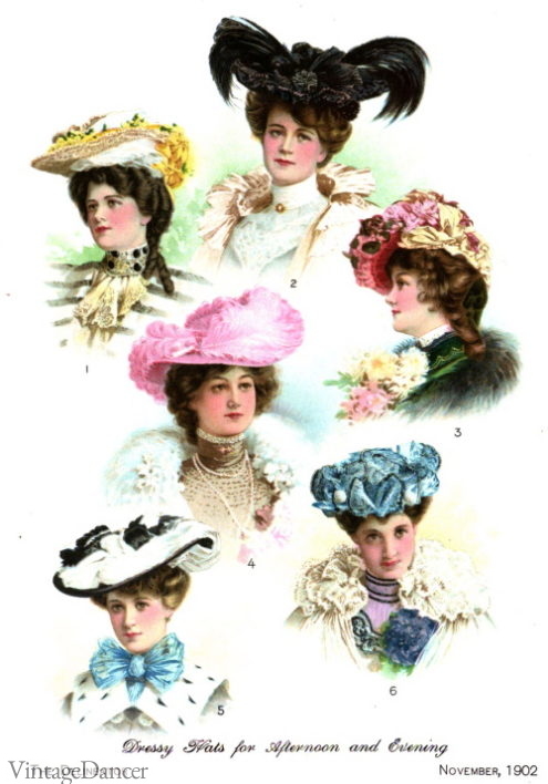 Womens Edwardian Hats History (Titanic Era)