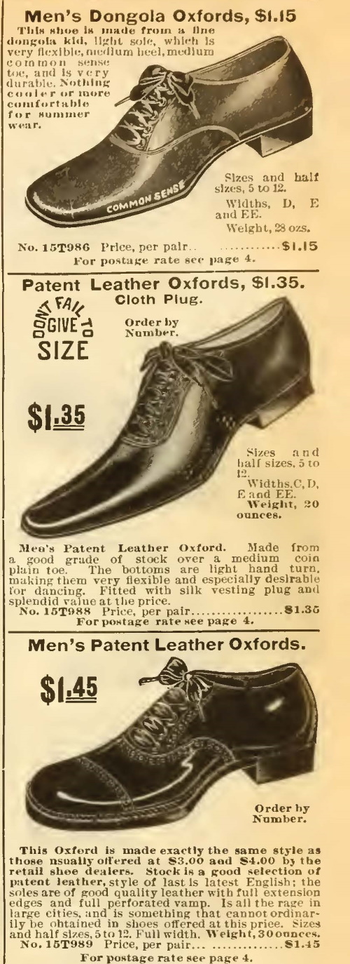 1900s-1910s Men's Shoe and Boot History | Edwardian Era