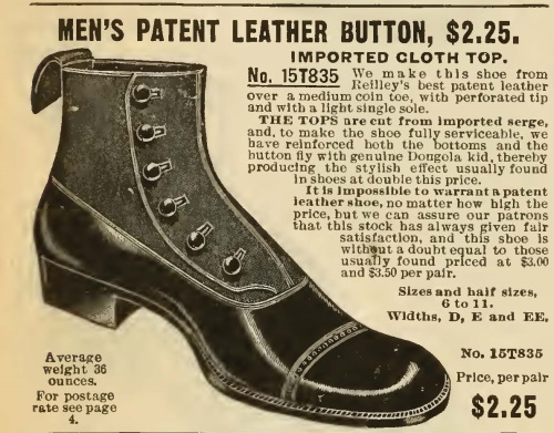 1900s-1910s Men's Shoe and Boot History | Edwardian Era