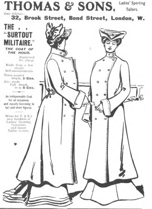Edwardian Motoring Fashion for Women