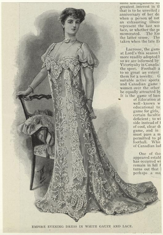 Edwardian Evening Dress History | Ballgowns, Dinner Dress