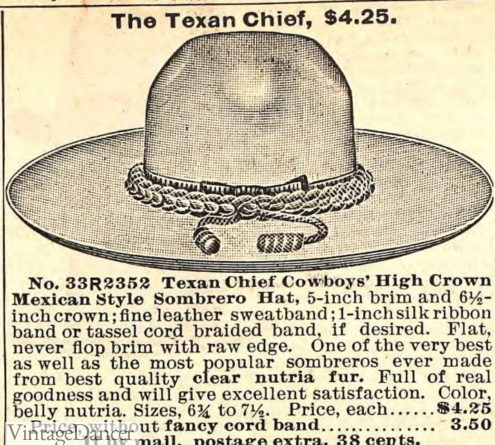 1900s Men's Hat Styles, Edwardian Era