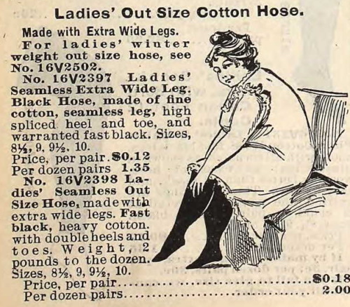 Edwardian Stockings, Hose, Socks 1900s -1910s