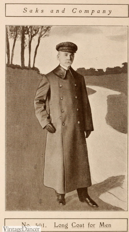 Edwardian Men's Motoring Clothes