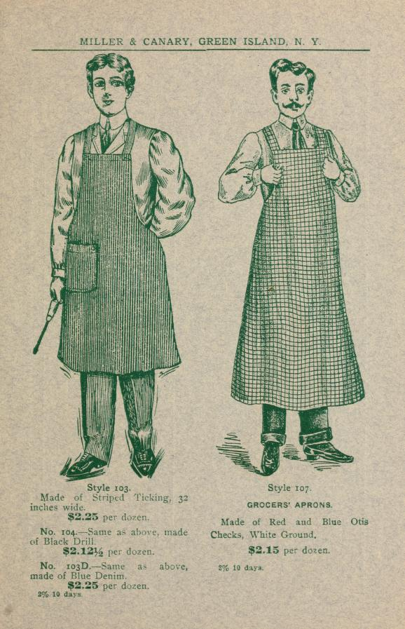 Victorian Edwardian Apron, Maid Costume & Patterns