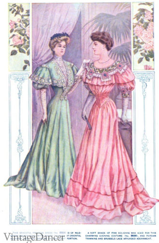Edwardian Evening Dress History | Ballgowns, Dinner Dress