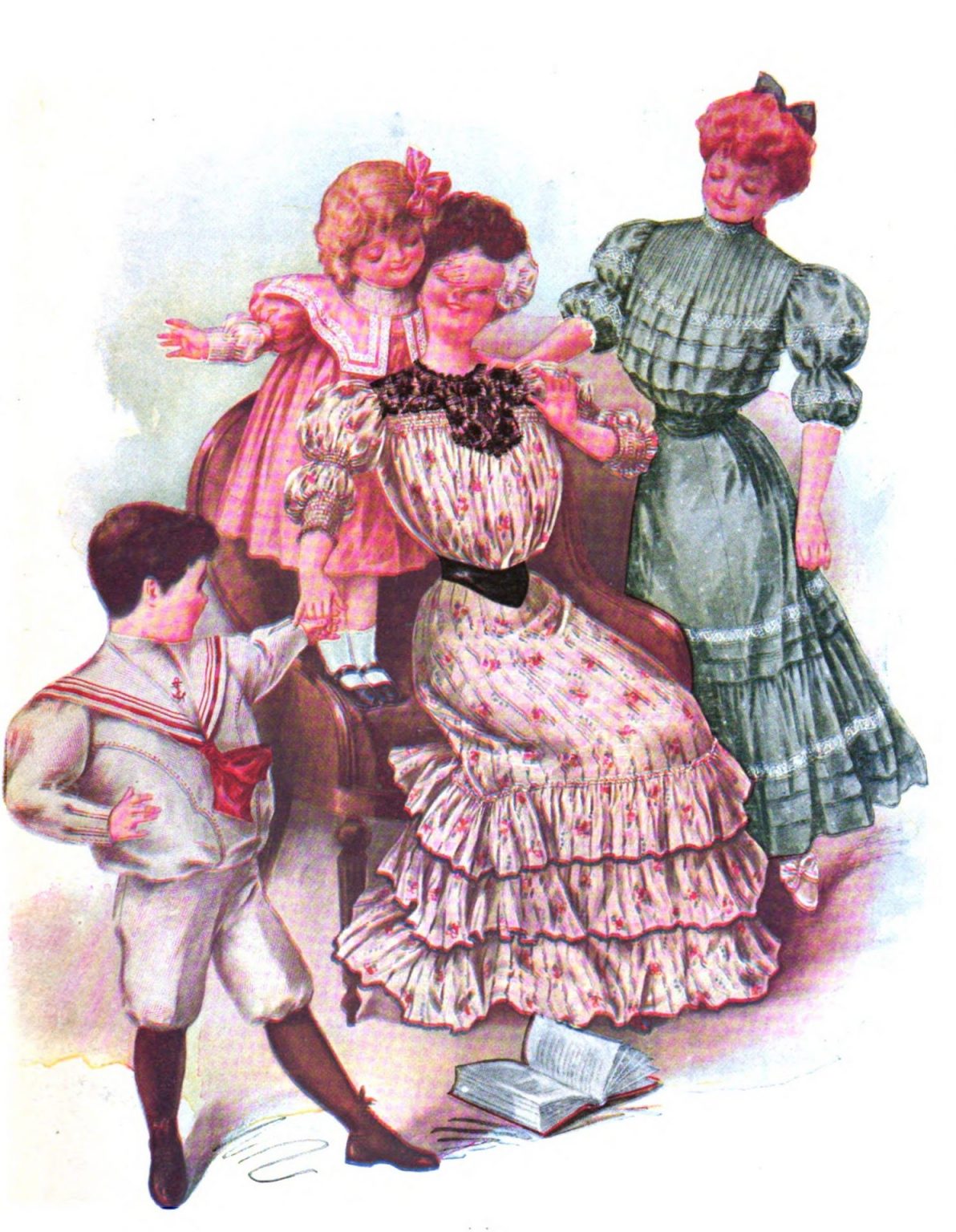 1900s Dresses History- Day, Afternoon, Party Styles