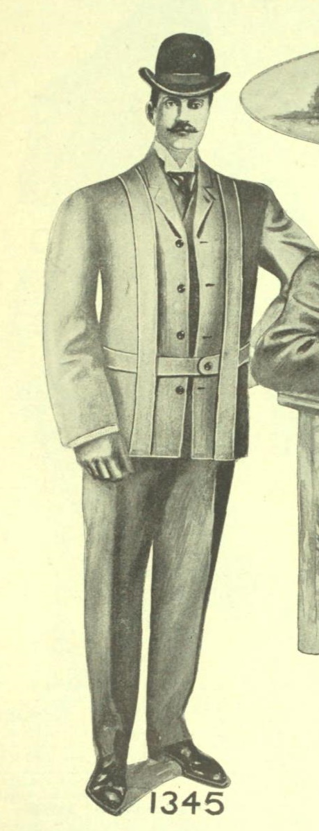 1900s Men's Suits, Frock, Cutaway History