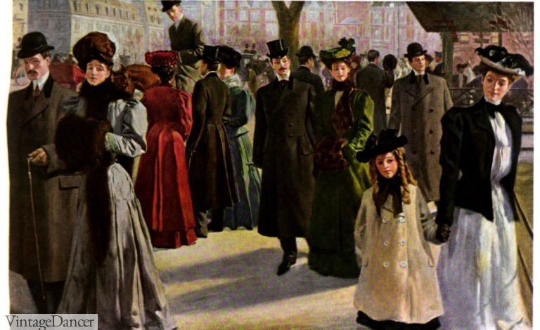 1900s Dresses History- Day, Afternoon, Party Styles