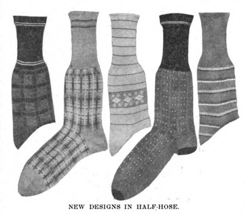 Vintage Men's Socks History-1900 to 1960s