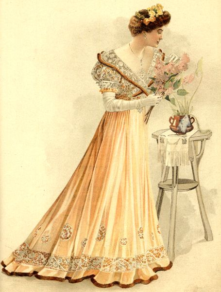 Edwardian Evening Dress History | Ballgowns, Dinner Dress