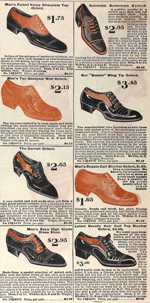 1900s-1910s Men's Shoe and Boot History | Edwardian Era