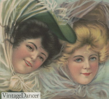 1900-1910 Edwardian Makeup and Beauty Products