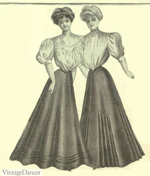 Women's Titanic Fashion -Second and Third Class
