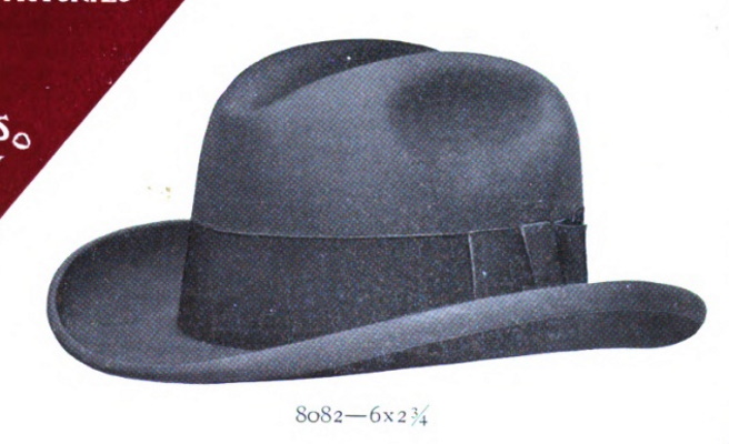 1900s Men's Hat Styles, Edwardian Era