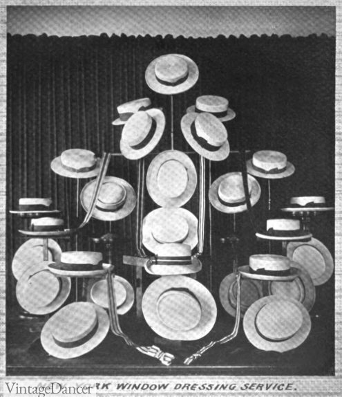 1900s Men's Hat Styles, Edwardian Era